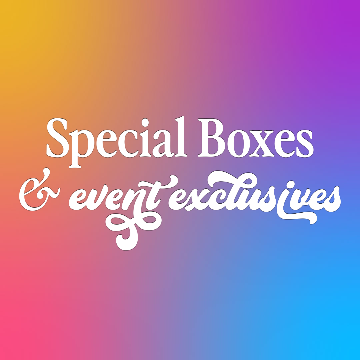 Special Boxes & Event Exclusives – Renegade Romance